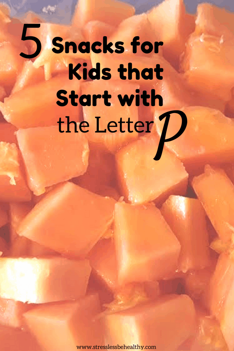 5 Snacks For Kids That Start With The Letter P