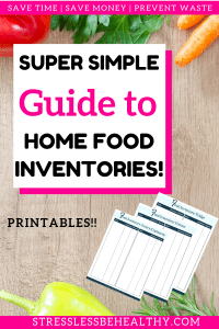A Simple Guide to Making a Food Inventory for Your Home