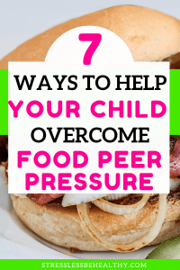 Social Influences on Food Choices: Peer Pressure