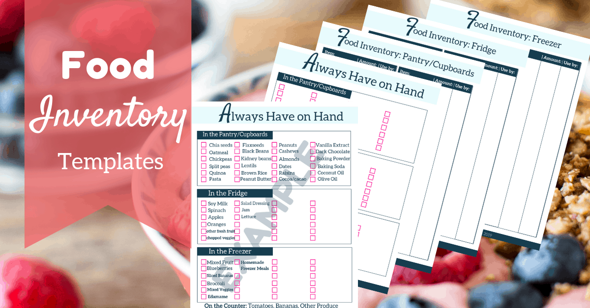 A Simple Guide to Making a Food Inventory for Your Home