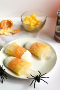 Candy Corn Popsicle Recipe for Kids!