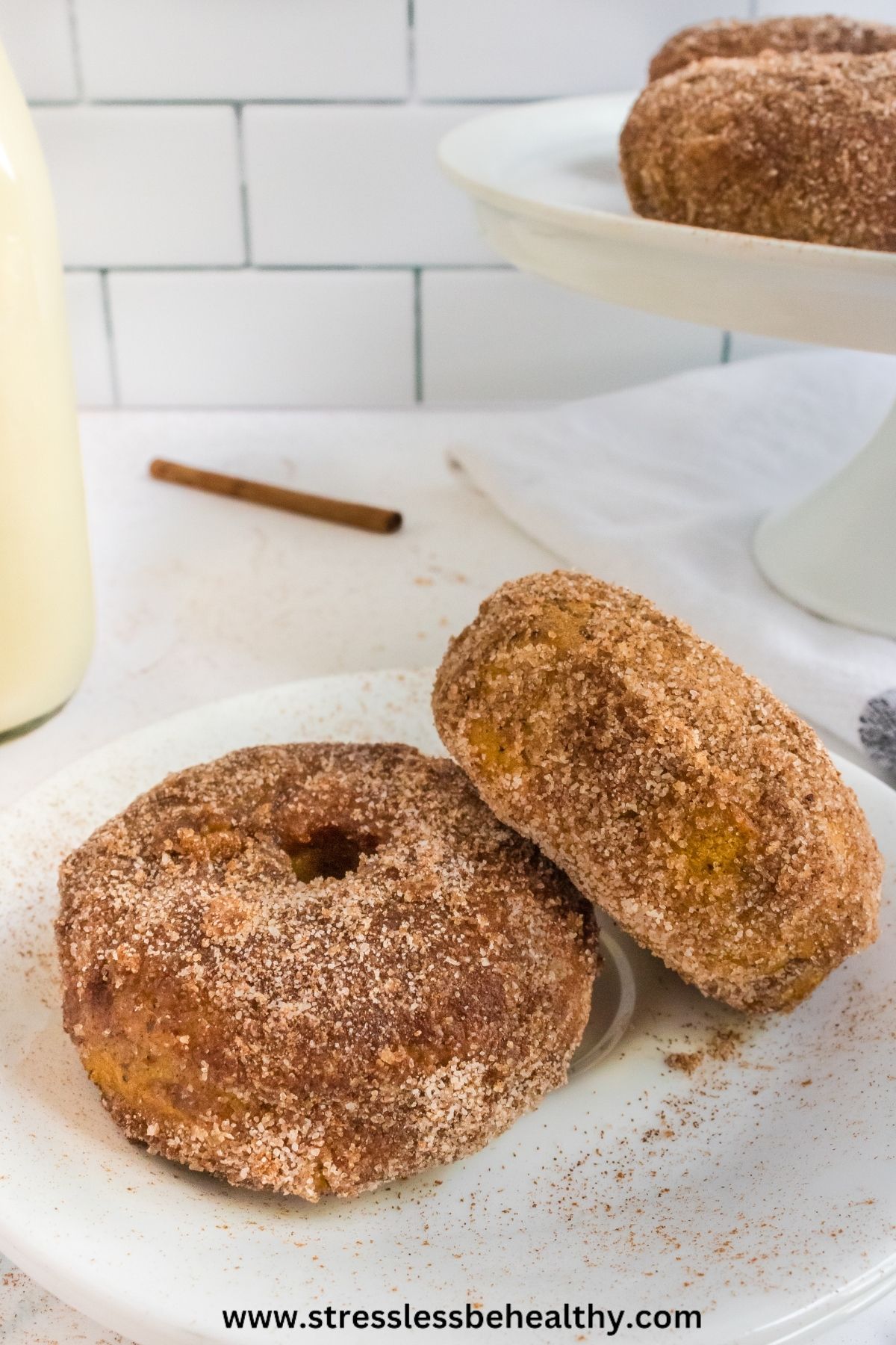 Vegan Pumpkin Donuts