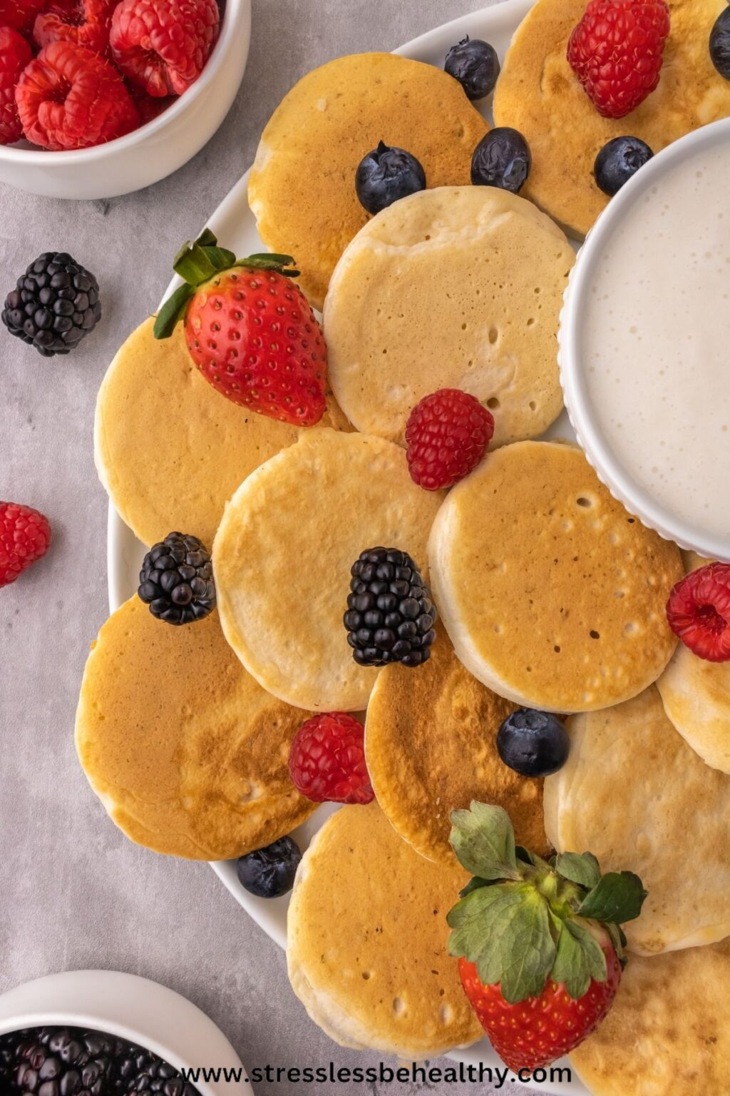 Easy Mini Pancakes (Vegan)