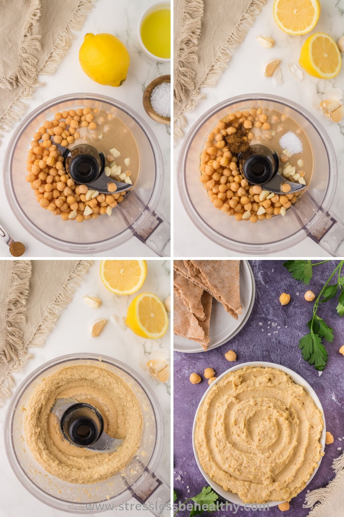 Easy Homemade Hummus Recipe