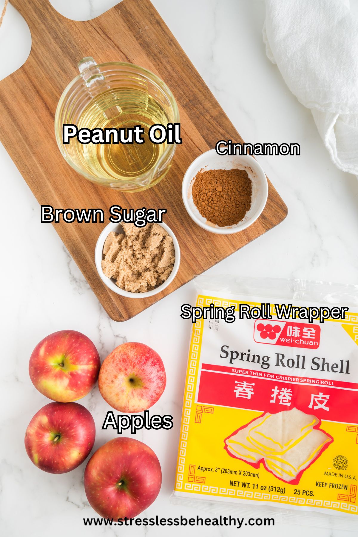 Apple Pie Spring Rolls