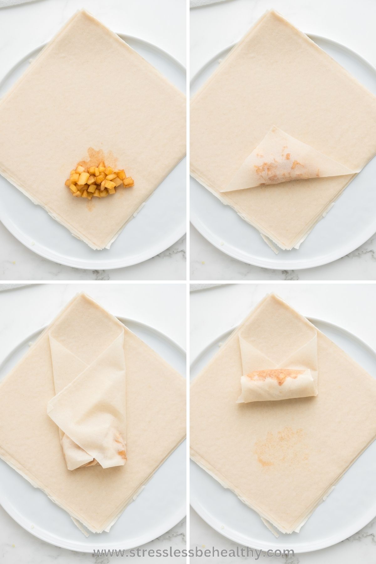 Apple Pie Spring Rolls