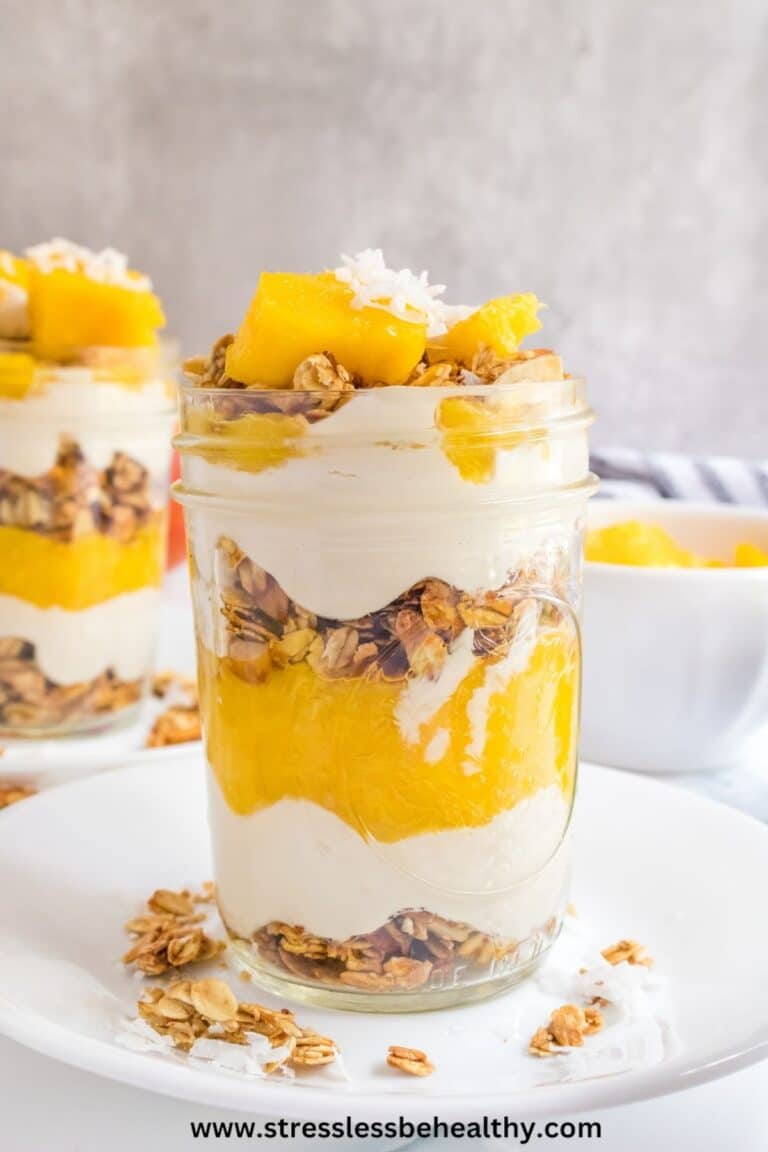 Mango Parfait (5 minutes & vegan)