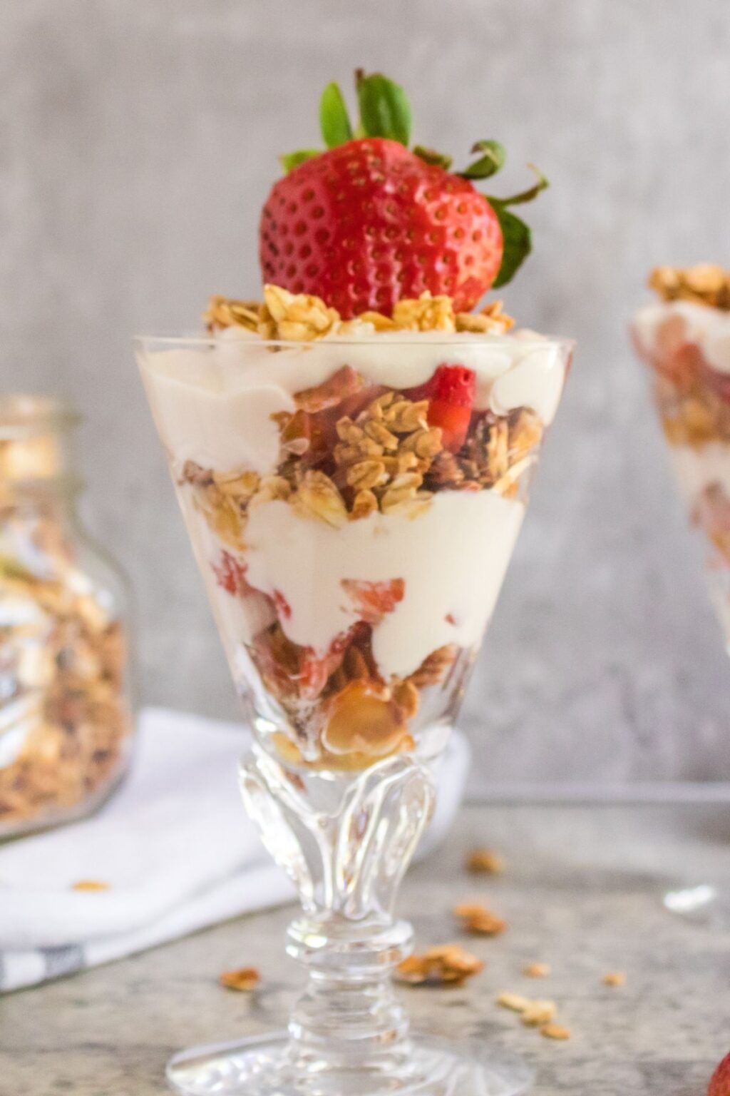 Vegan Strawberry Parfait